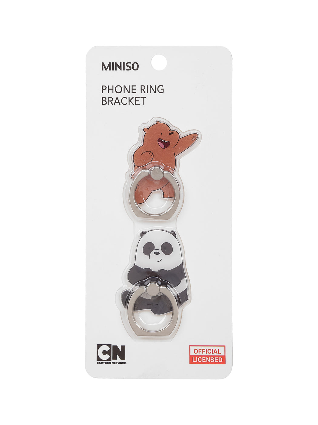 MINISO WE BARE BEARS RING BRACKET 2 PACK 0500019671 ELECTRONICS & ELEC ...