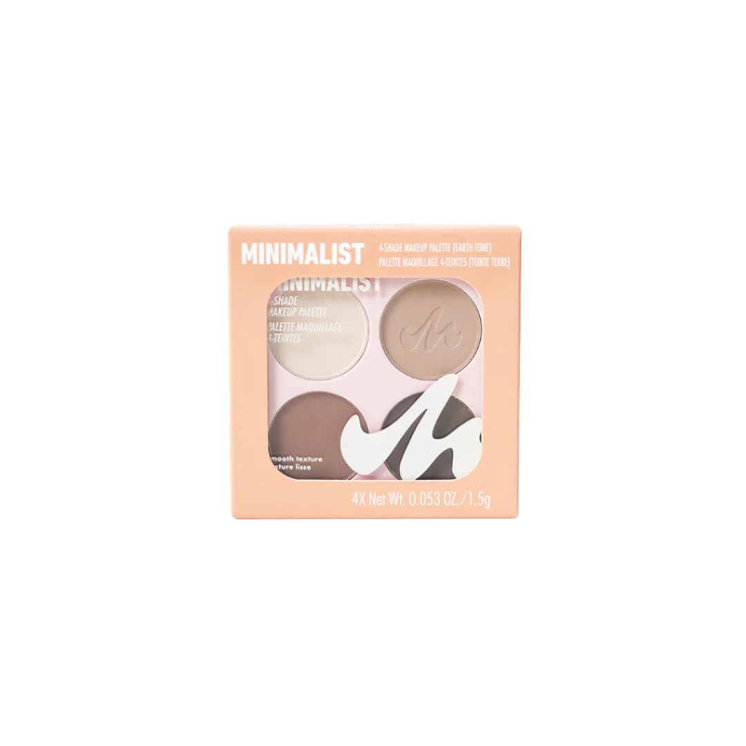 MINISO MINIMALIST 4-SHADE MAKEUP PALETTE(EARTH TONE) 2017418911109 EYE ...