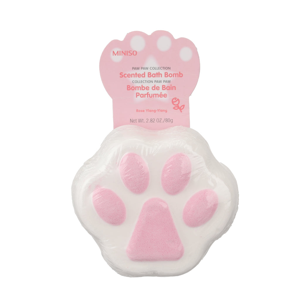 MINISO PAW PAW COLLECTION SCENTED BATH BOMB (ROSE YLANG-YLANG) 2014478 ...