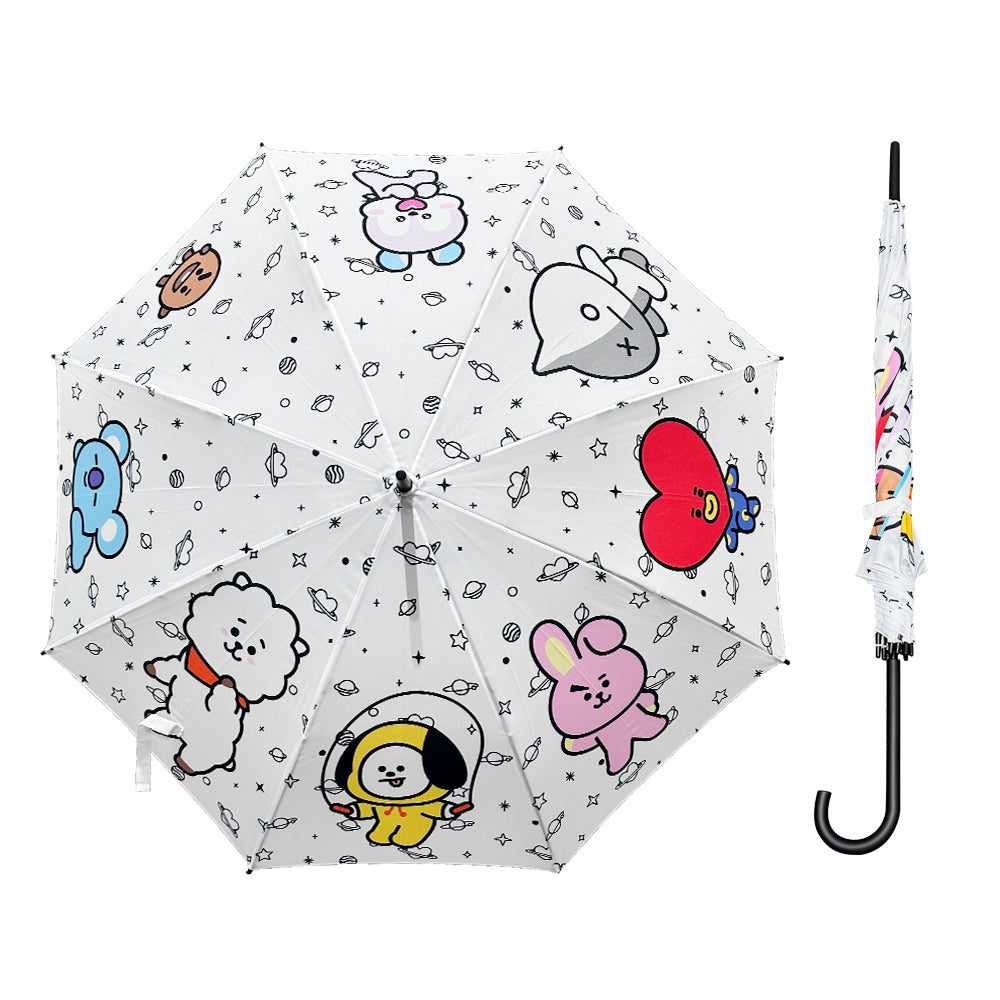 MINISO BT21 COLLECTION LONG-HANDLED UMBRELLA 2016434610102 UV PROTECTI ...