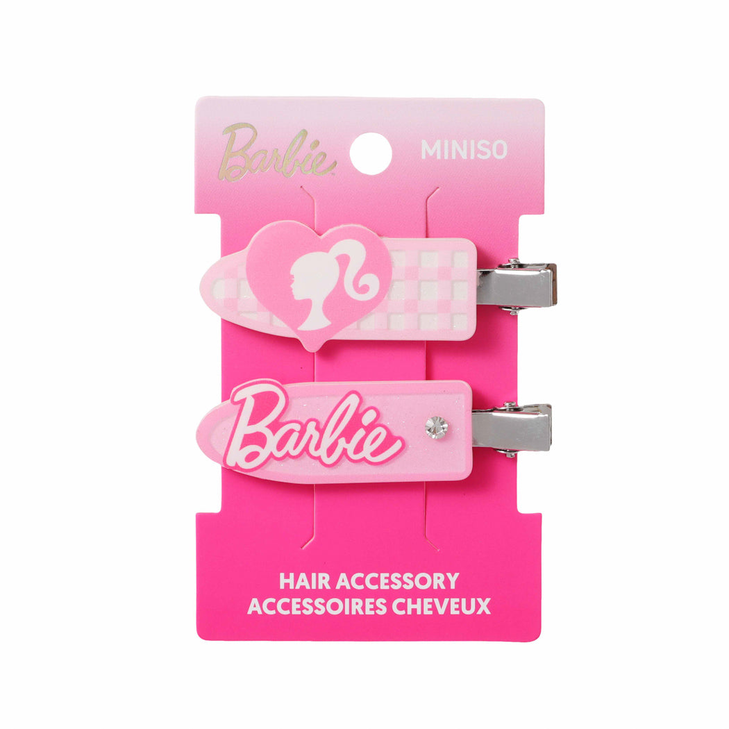 MINISO BARBIE COLLECTION HAIR CLIPS (2PCS) 2017442010106 HAIR CLIPPERS ...