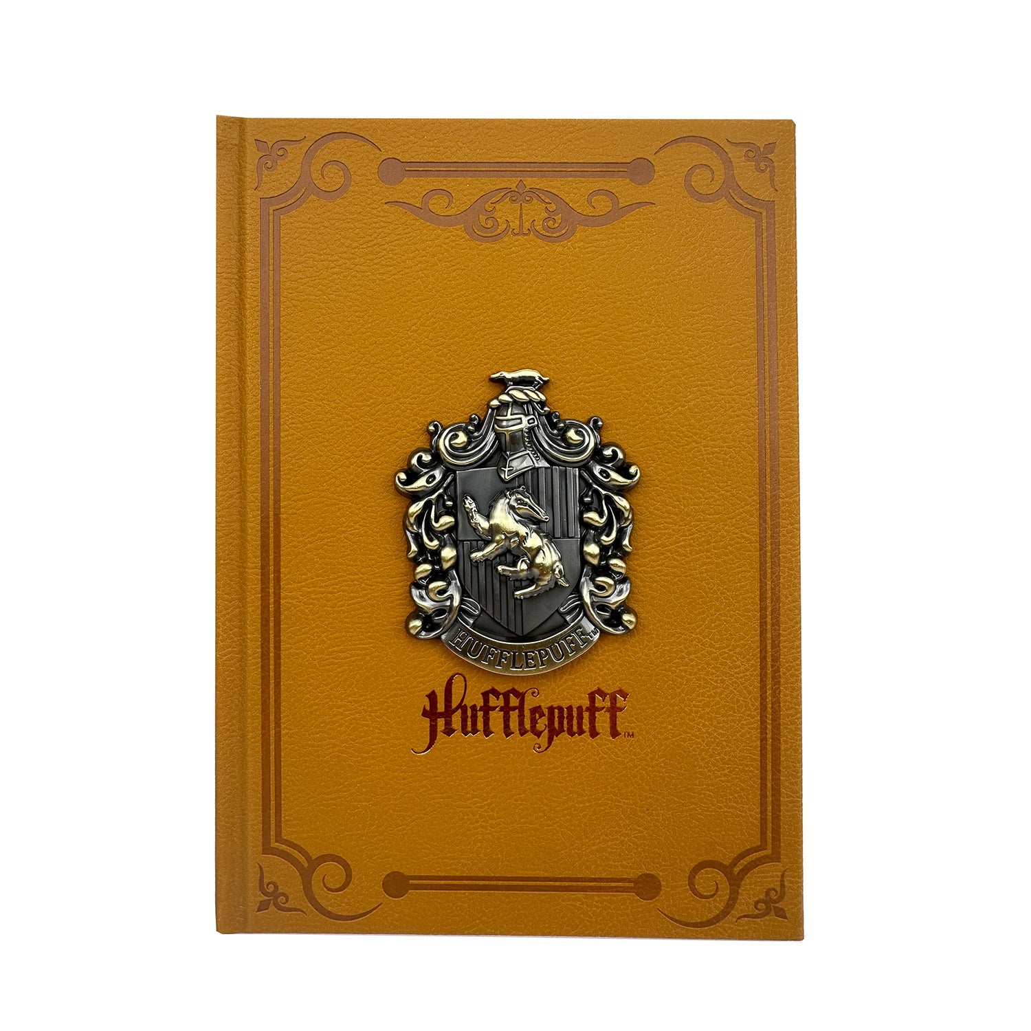 MINISO HARRY POTTER A5 PU EMBOSSMENT HARDCOVER BOOK (96 SHEETS) (HUFFL ...