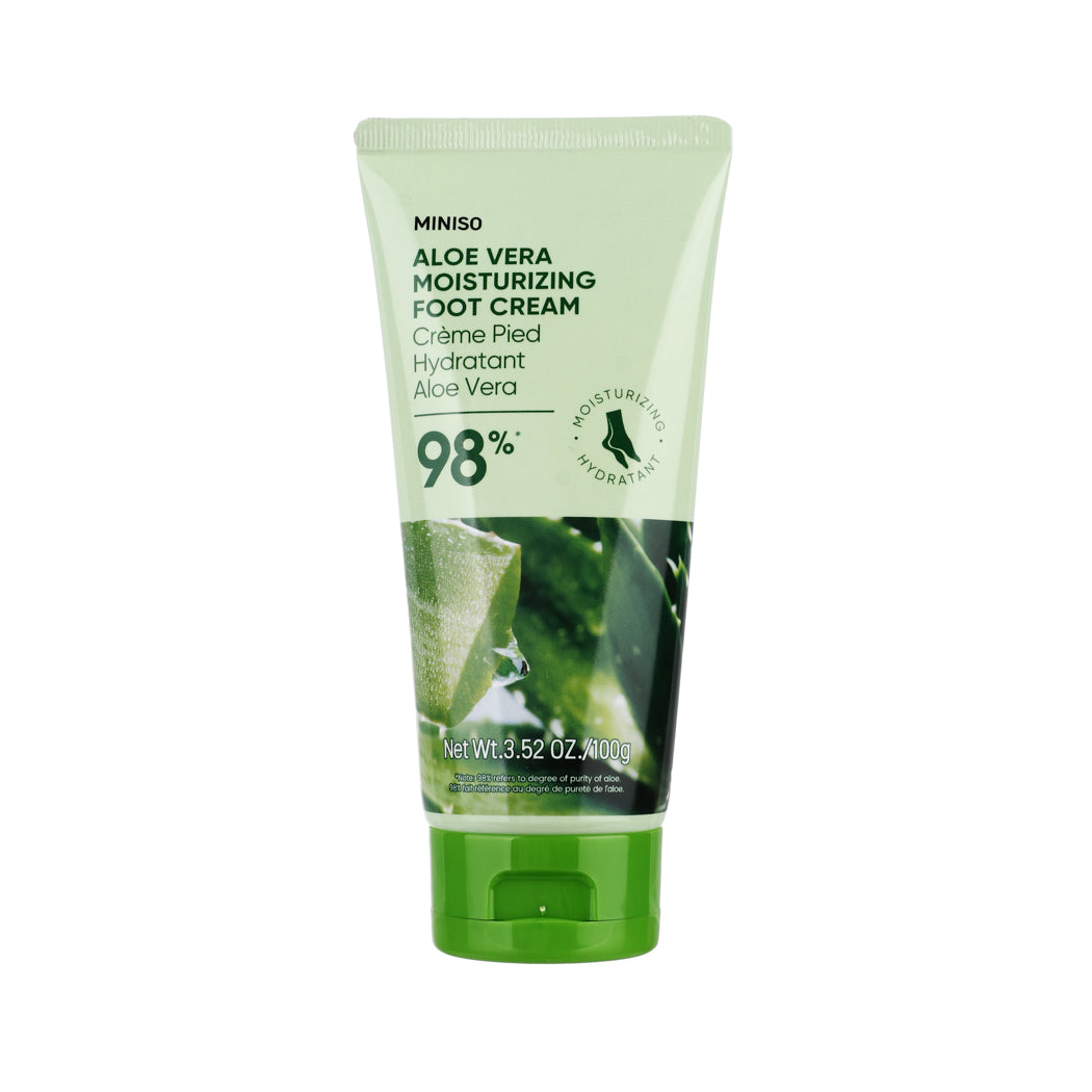 MINISO ALOE VERA MOISTURIZING FOOT CREAM 2015922110100 BODY LOTION/BOD ...
