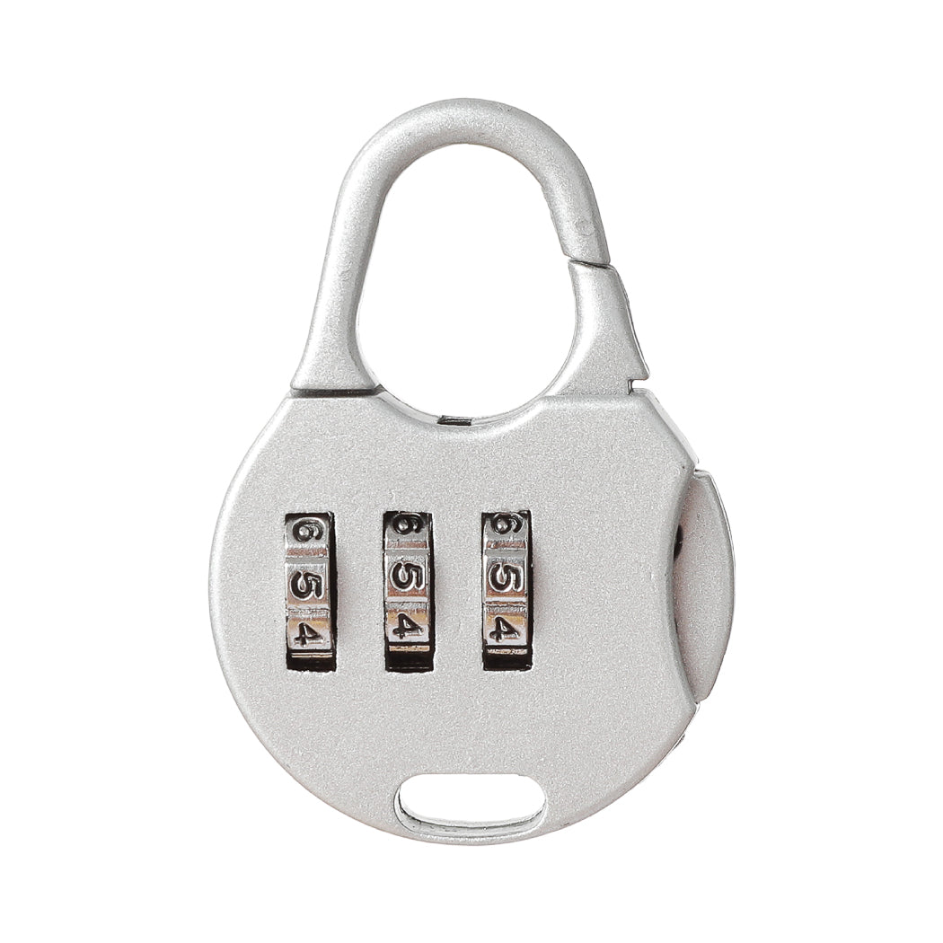 MINISO MINI ROUND LOCK(SILVER) 2010615812101 TRAVEL ACCESSORIES | Sonee ...