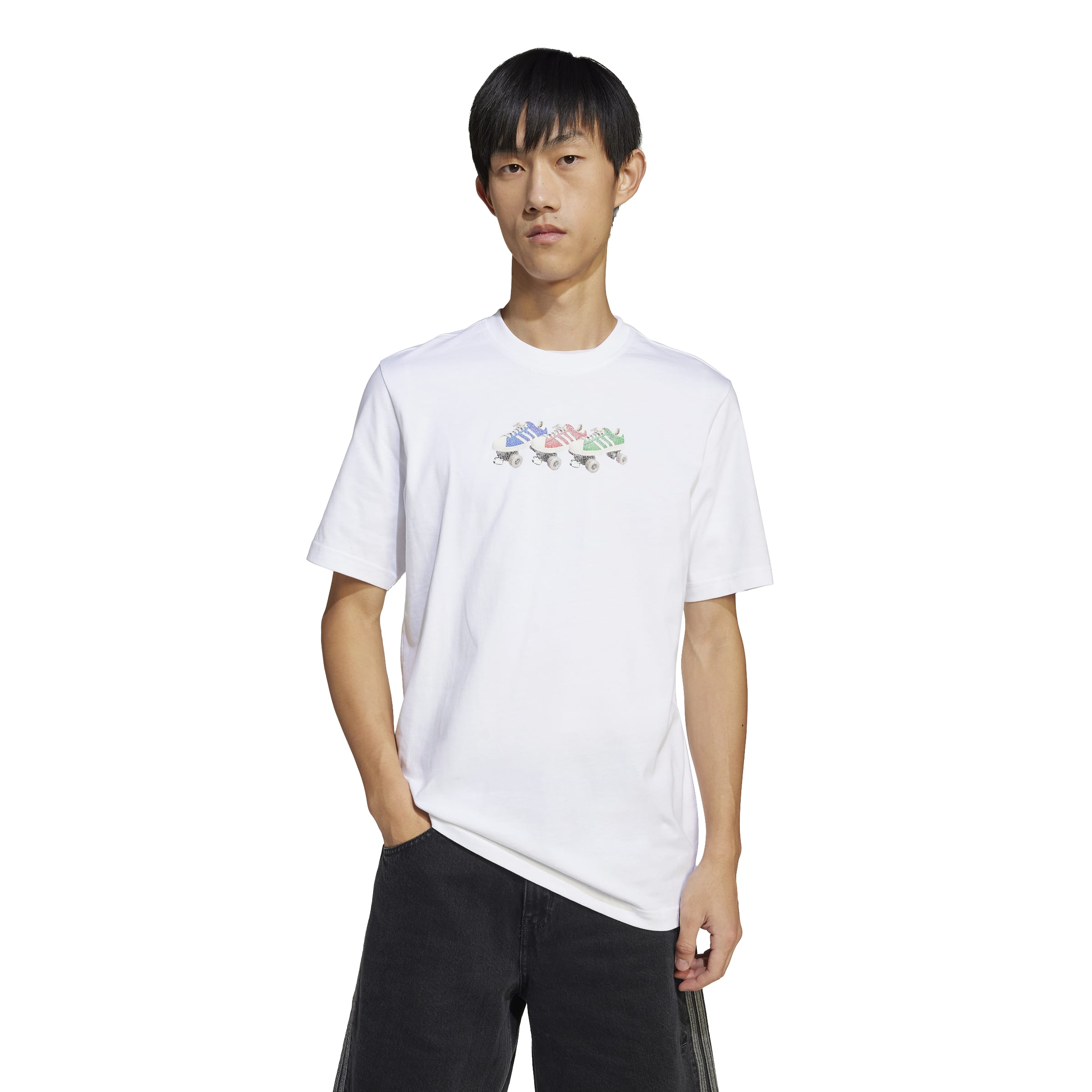 ADIDAS Q12 TS ROLLER JD0706 T-SHIRT SHORT SLEEVE (M) | Sonee Sports