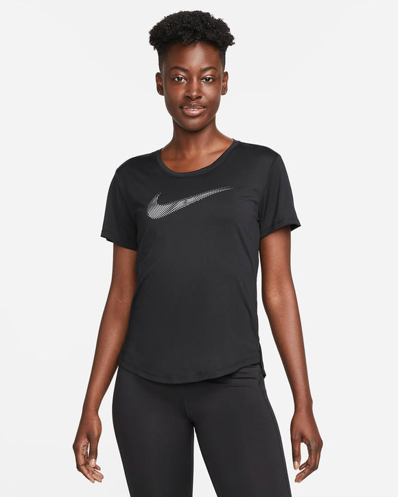 NIKE DRI­FIT SWOOSH FB4696-010 TOP RUNNING (W) | Sonee Sports