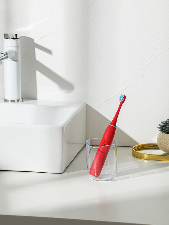 MINISO MULTI-COLOR ELECTRIC TOOTHBRUSH KIT(RED) 2010566512105 ELECTRIC ...