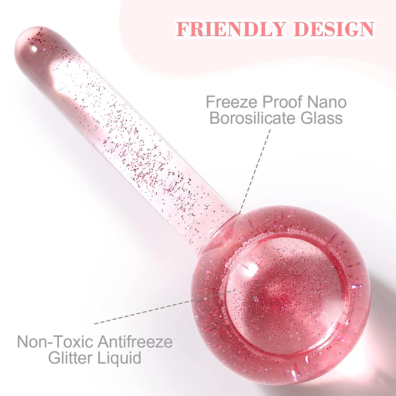 MINISO SPARKLING STAR SERIES FACIAL ICE GLOBE 2013198910103 MASSAGER ...